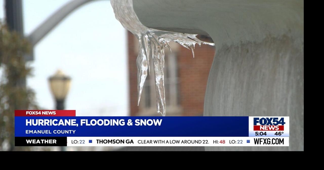 Emanuel County severe weather recap; three severe storms in four months | News | wfxg.com