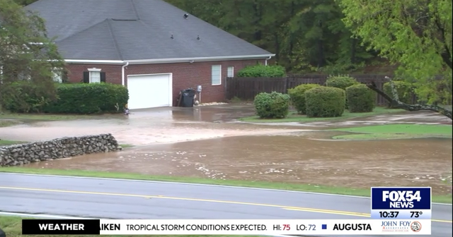 Heavy rain hits Columbia County ahead of Hurricane Helene | News | wfxg.com