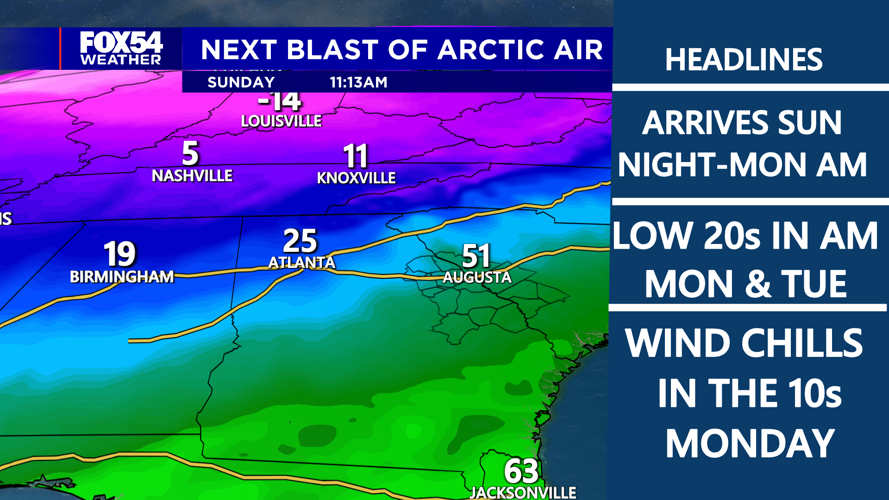 Weather Aware: Frigid cold Monday & Tuesday mornings | | wfxg.com