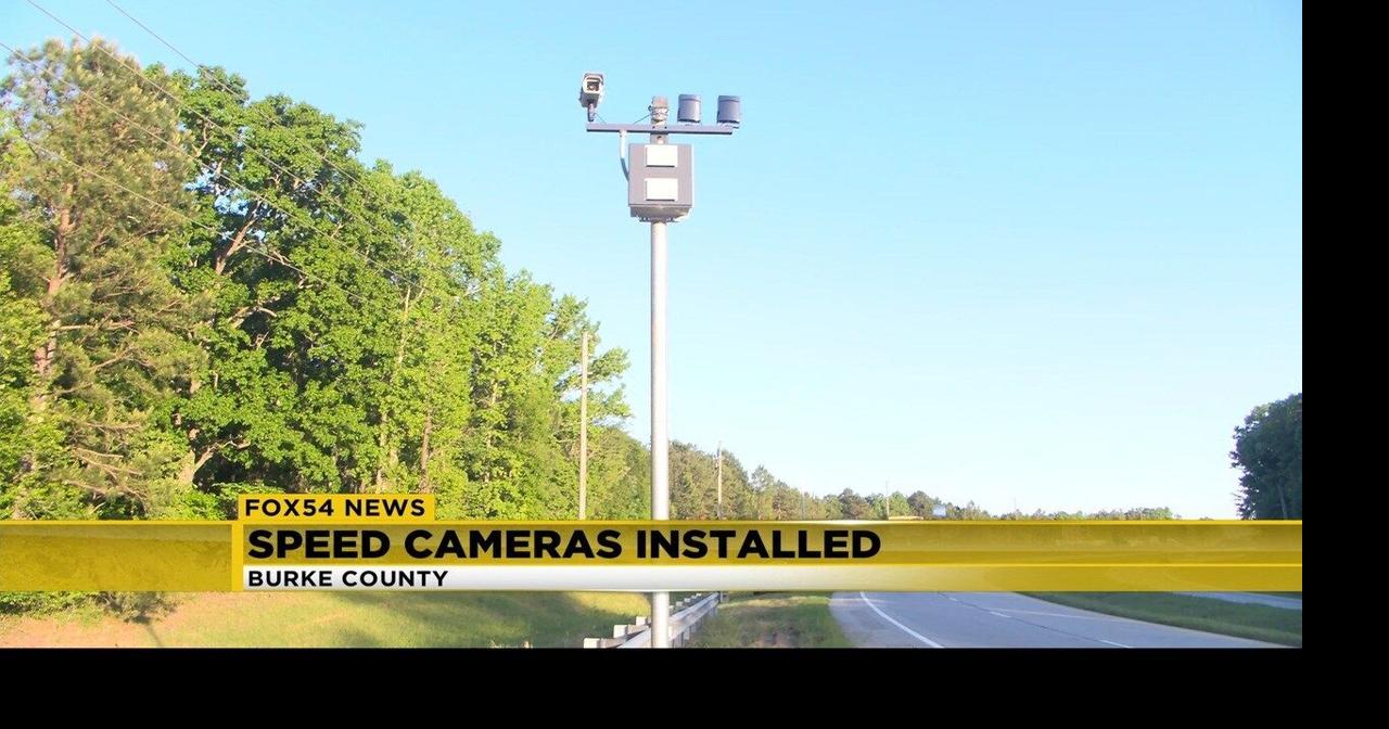 Burke County install new speed cameras in school zone | News | wfxg.com