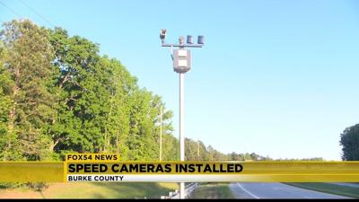 Burke County install new speed cameras in school zone | News | wfxg.com