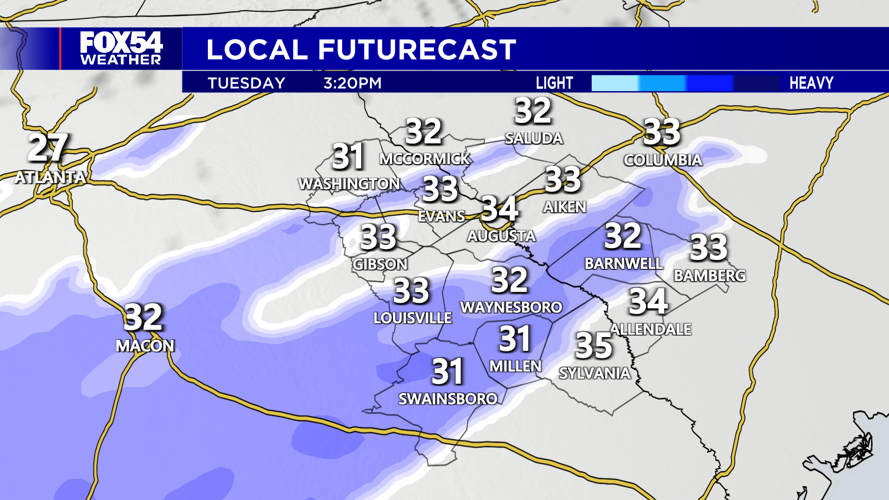 Tuesday Futurecast | | wfxg.com