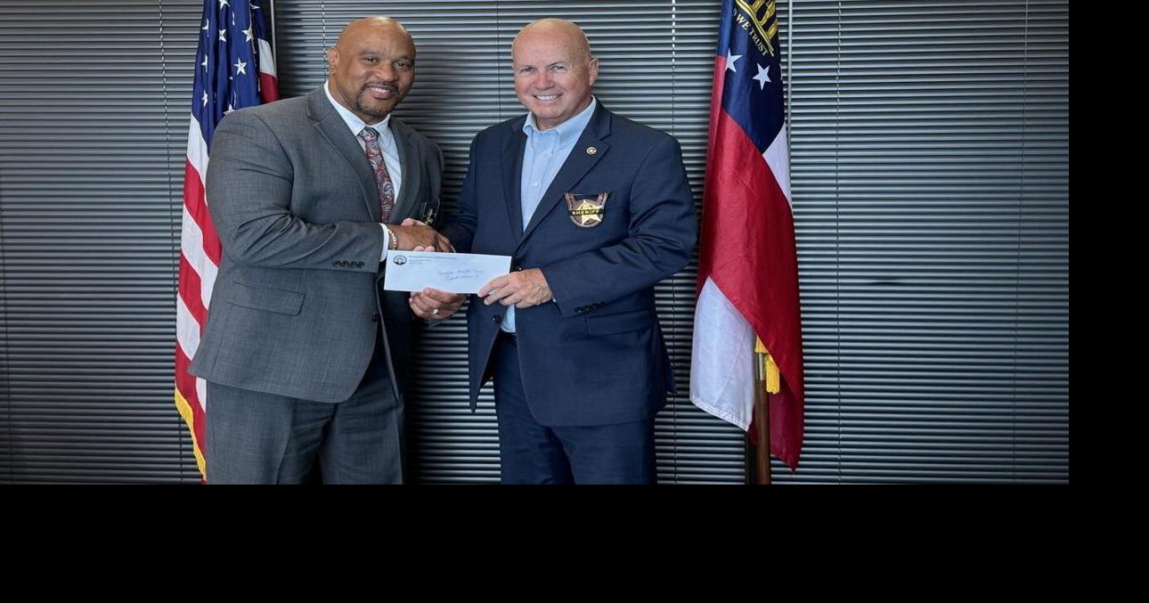 Sheriff Eugene Brantley donates $4,000 to Georgia Sheriffs’ Youth Homes ...