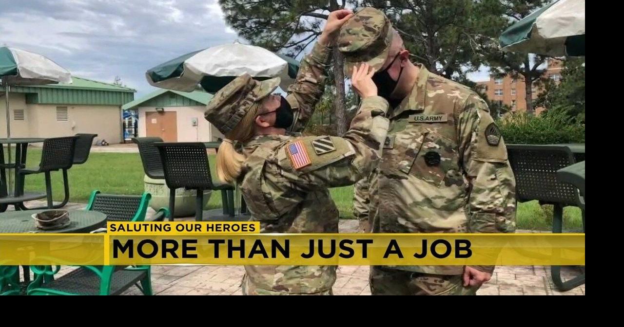 Saluting our Heroes: More than just a job | Military | wfxg.com