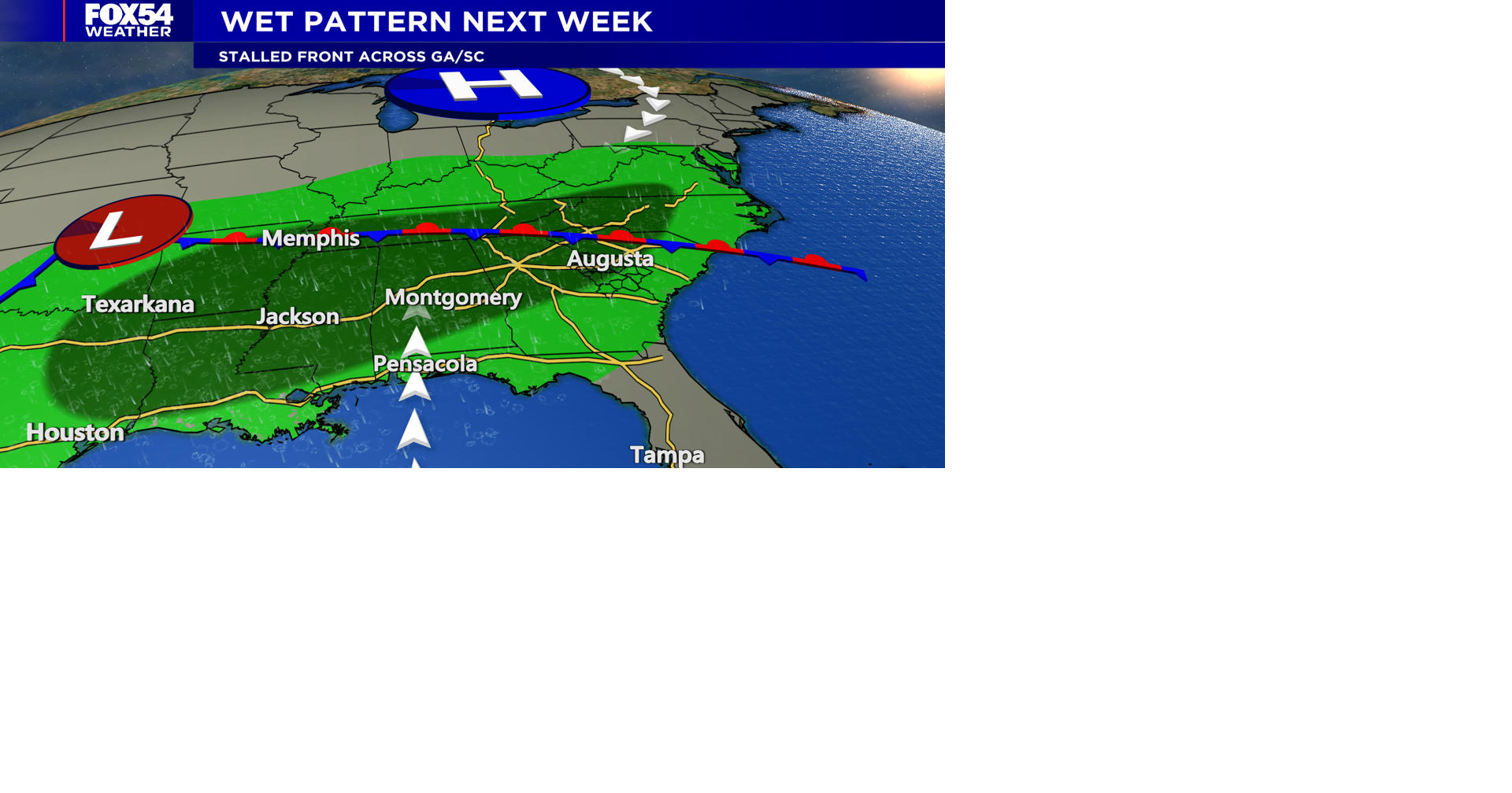 Wet Pattern Continues Next Week | | wfxg.com