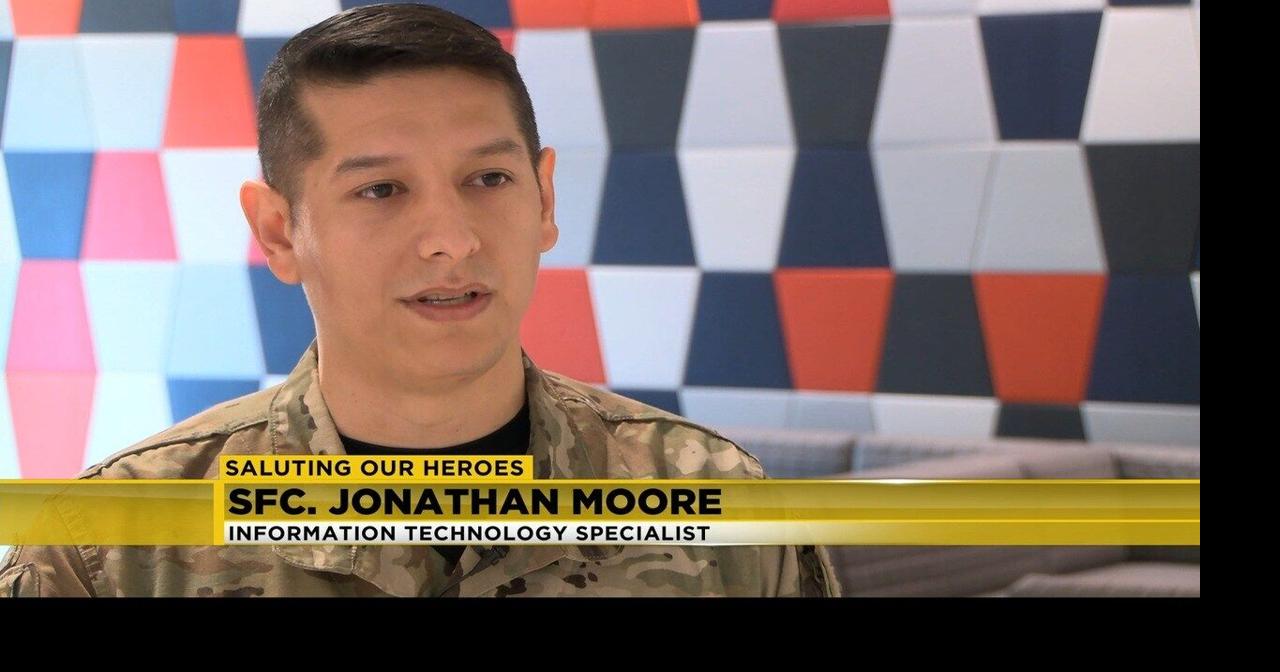 Saluting our Heroes: SFC. Jonathan Moore | Saluting Our Heroes | wfxg.com