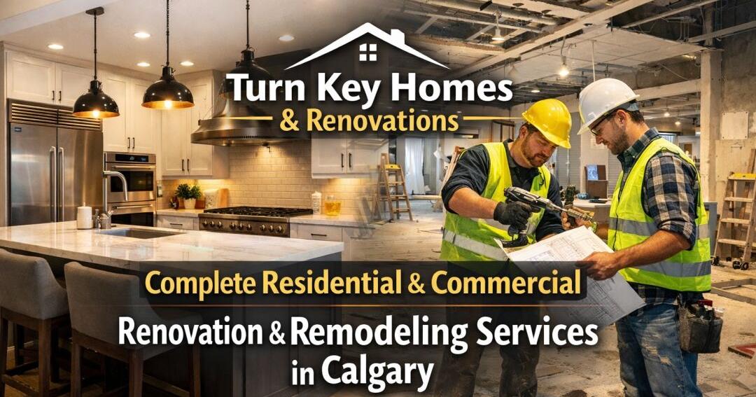 Turn Key Homes & Renovations Offers Complete Residential & Commercial ...