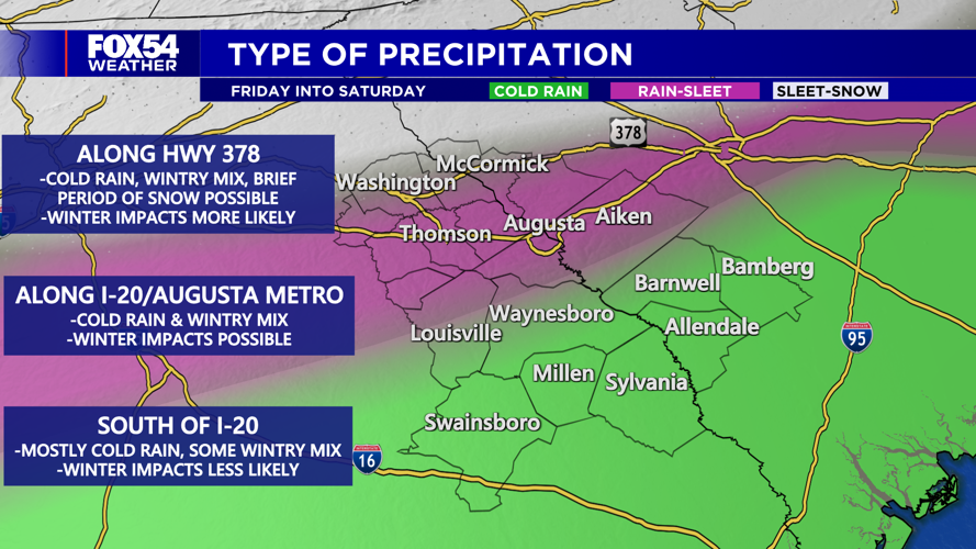 Precipitation Types & Potential Travel Hazards | | wfxg.com