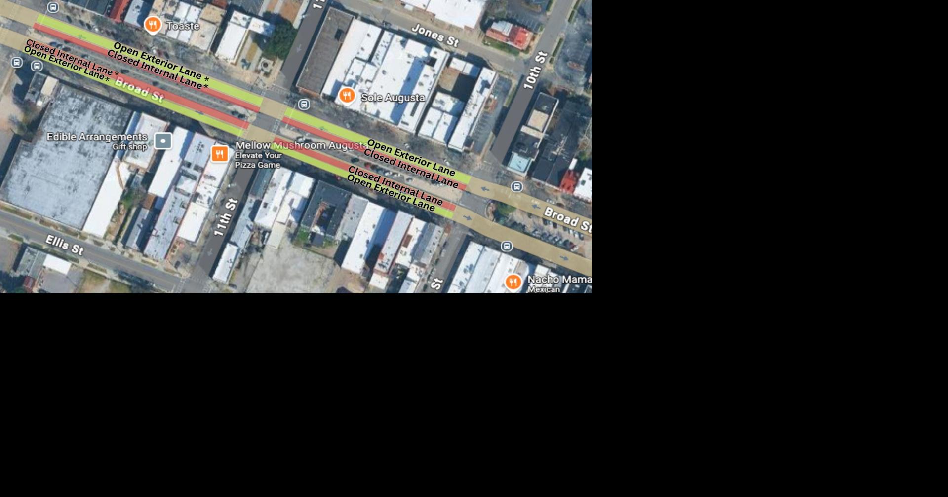 Next phase of Broad Street construction project | Community | wfxg.com