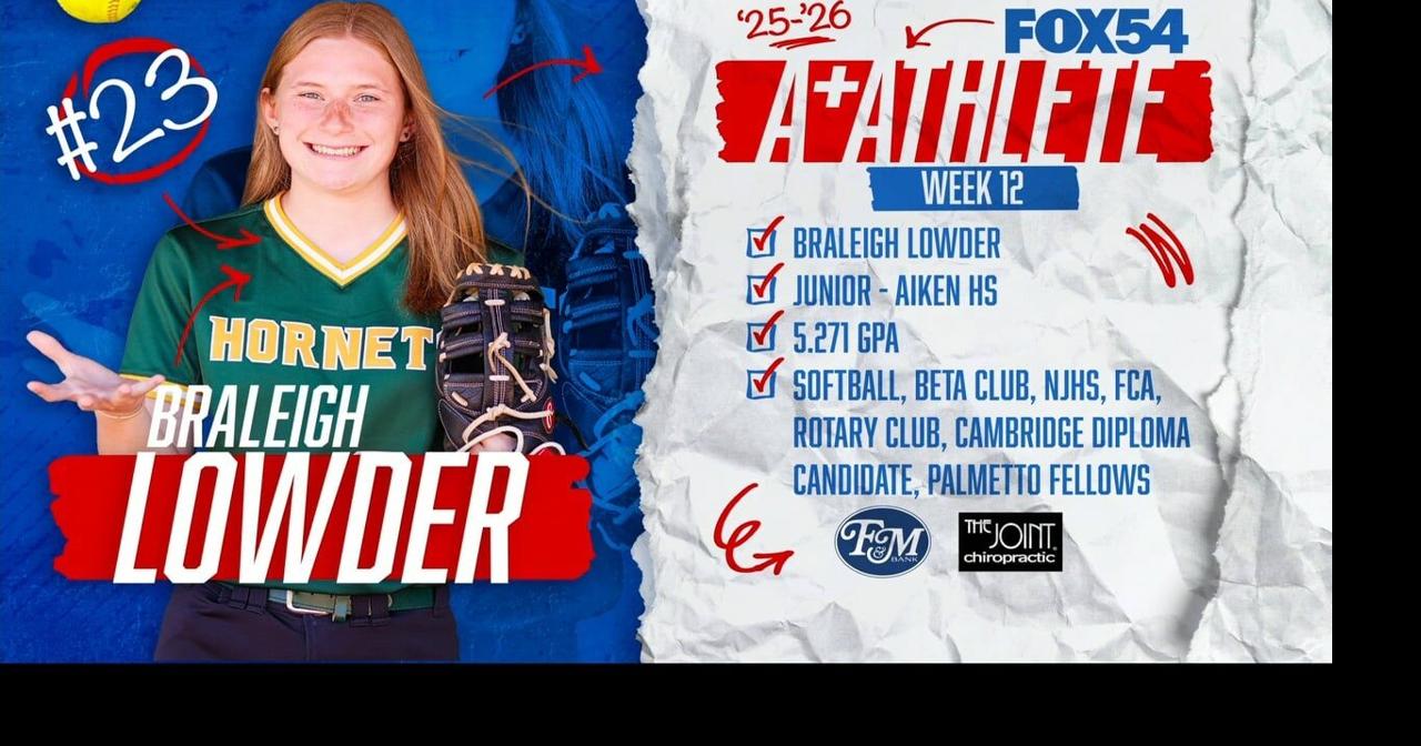 A+ Athlete of the Week: Braleigh Lowder, Aiken High School | Community ...