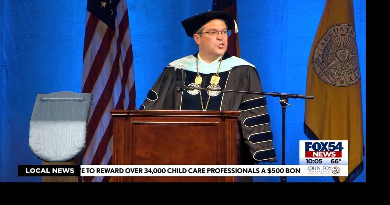 Dr. Russell Keen officially installed as Augusta University’s second ...