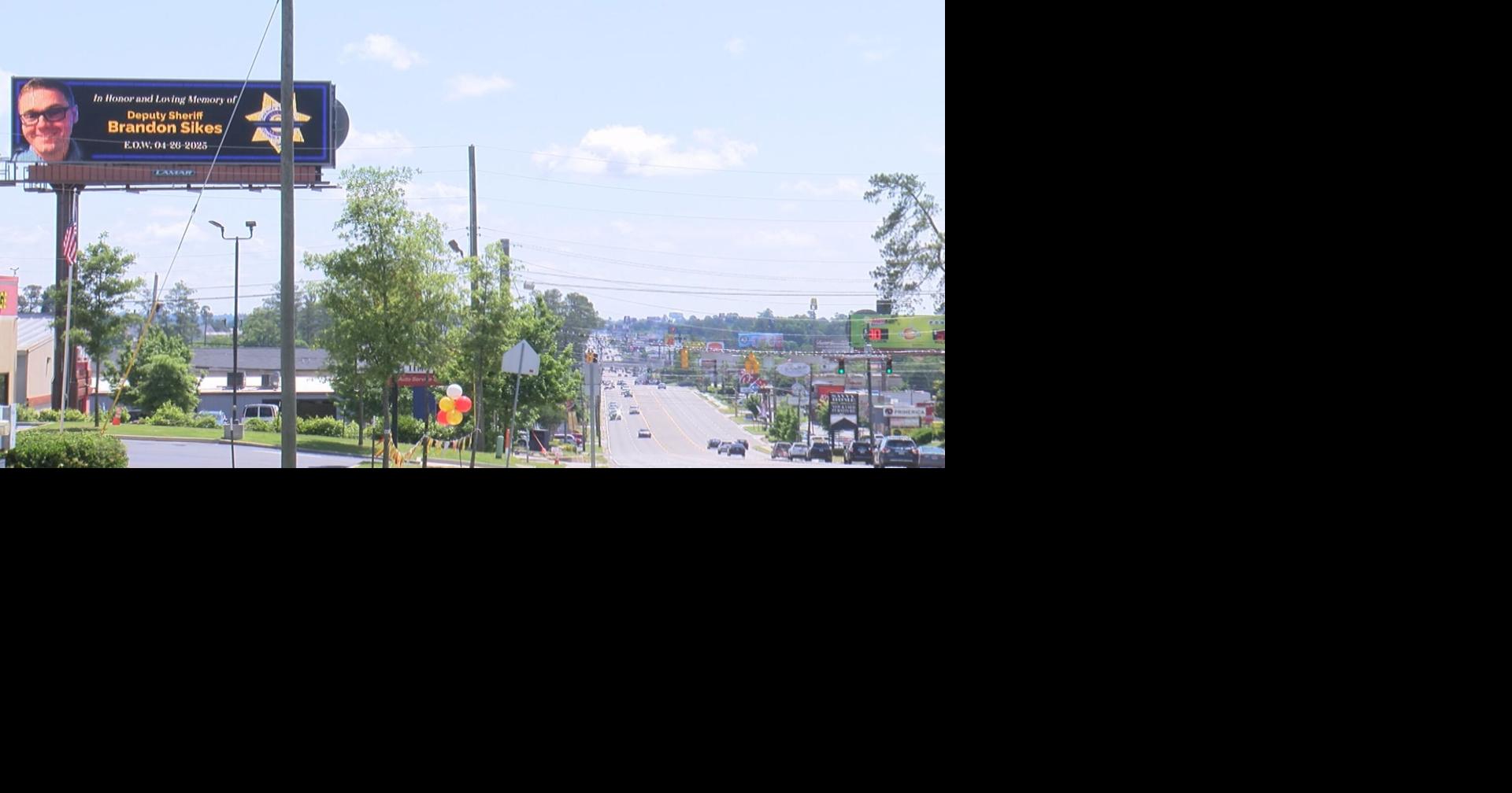 Community prepares to honor Deputy Brandon Sikes | News | wfxg.com