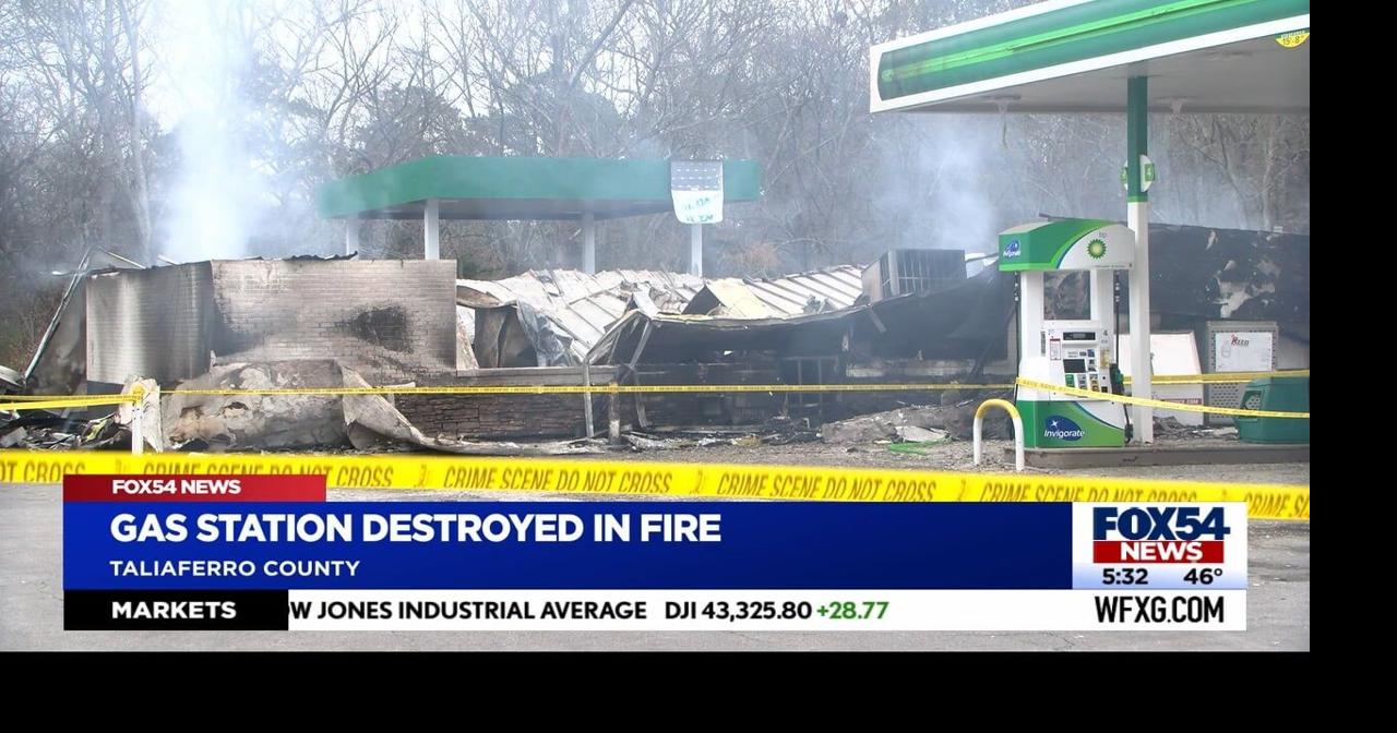 Fire destroys gas station in Taliaferro County | News | wfxg.com