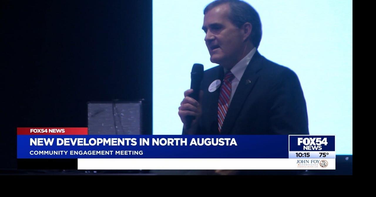 North Augusta Community Engagement Meeting shows new developments | News | wfxg.com