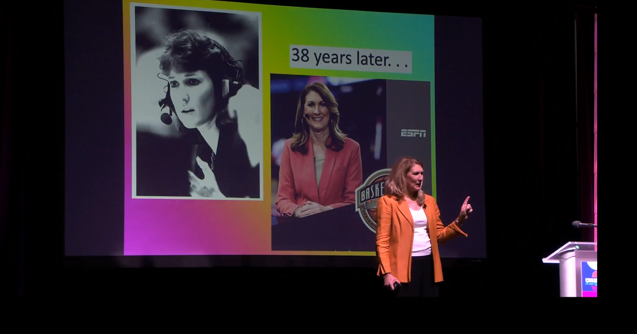 Debbie Antonelli speaks on perseverance and team-centeredness at Women ...