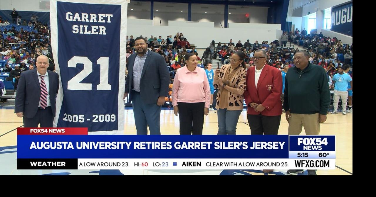 Augusta University retires jersey of former NBA star Garret Siler ...