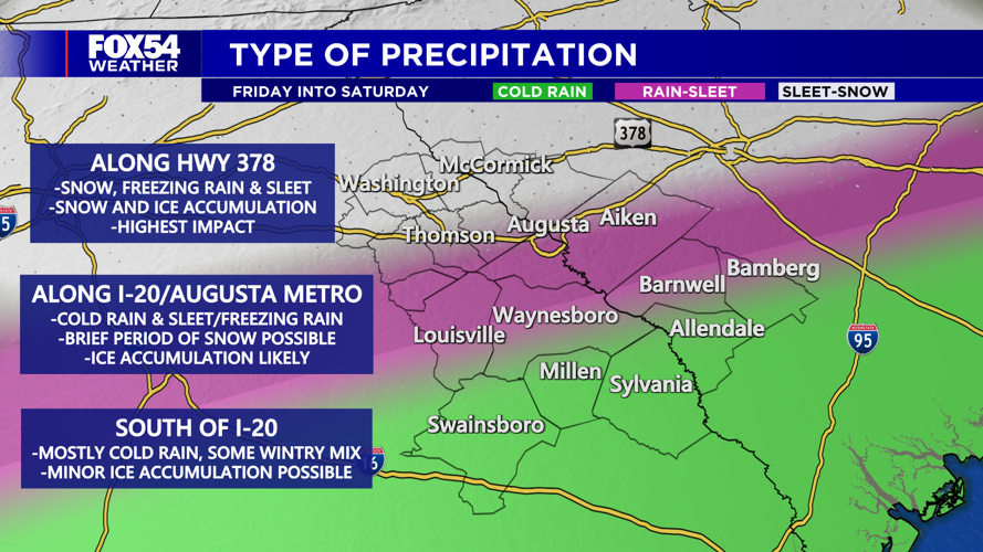 Types of Precipitation and Travel Impacts | | wfxg.com