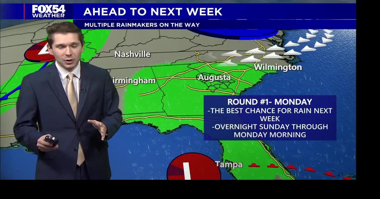 Gorgeous weather through the weekend ahead of multiple rain chances ...