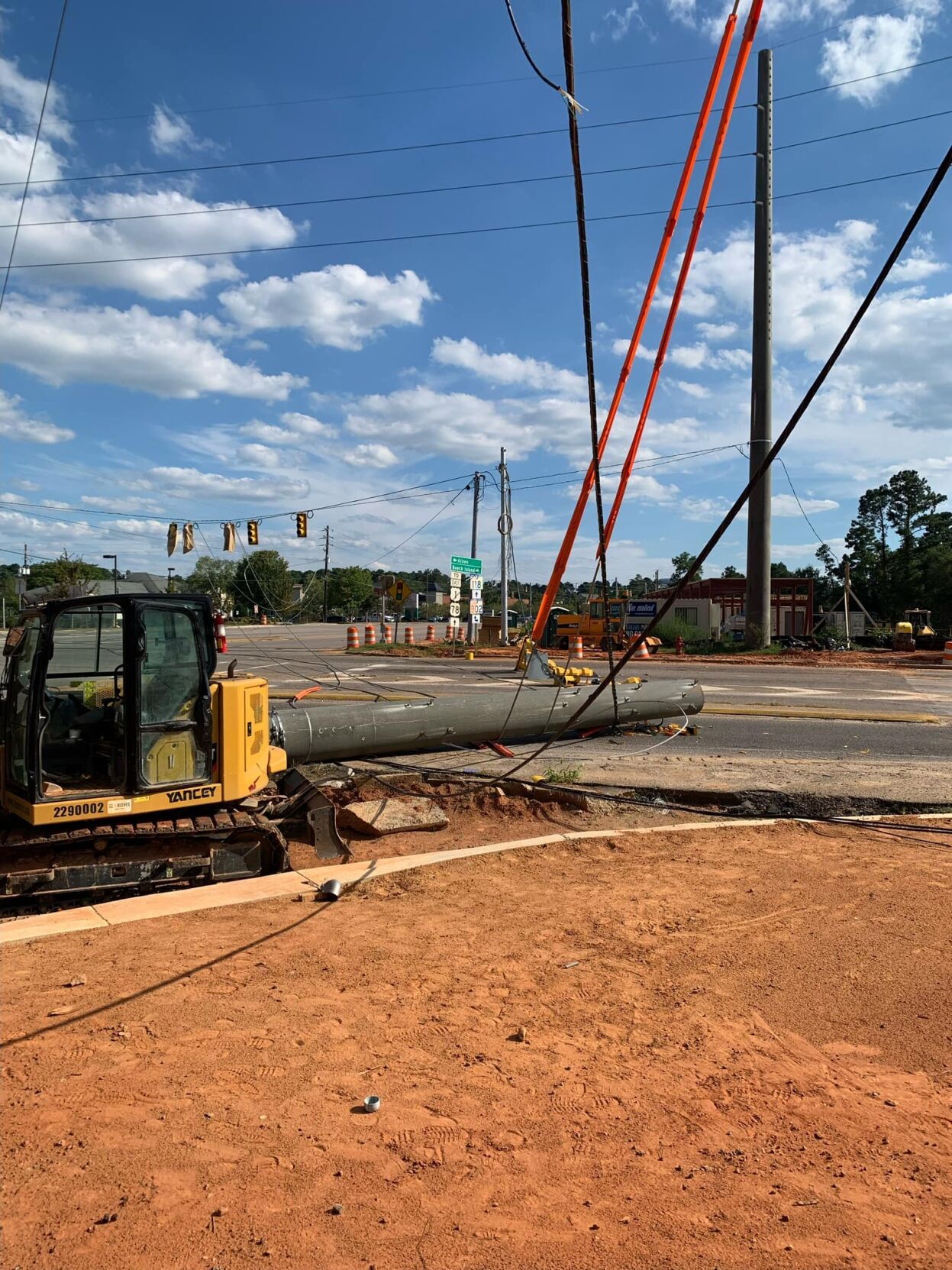 Downed powerline causes power outage in Aiken | | wfxg.com