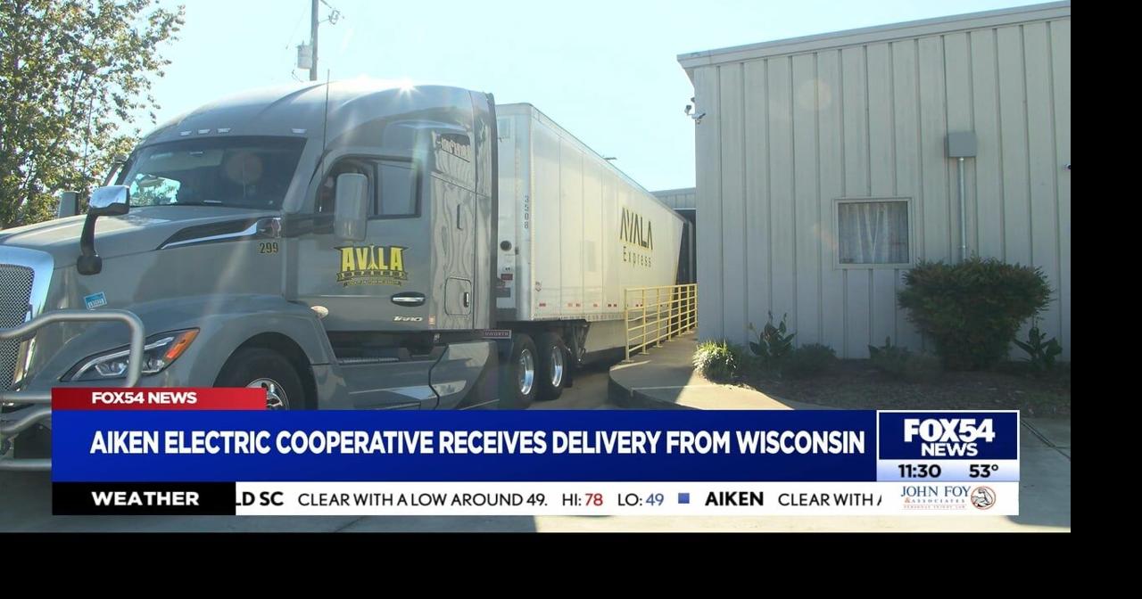 Aiken Electric Cooperative receives special delivery from Wisconsin ...