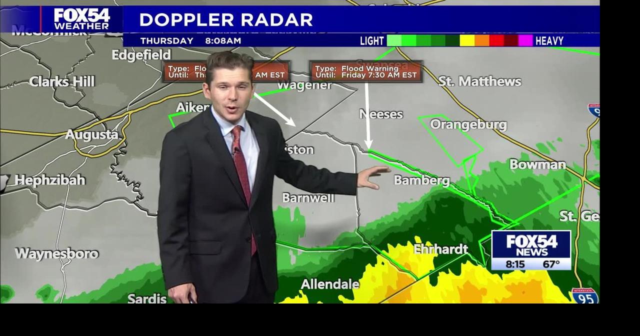 Heavy rain exiting south today; Isolated leftover flooding continues ...