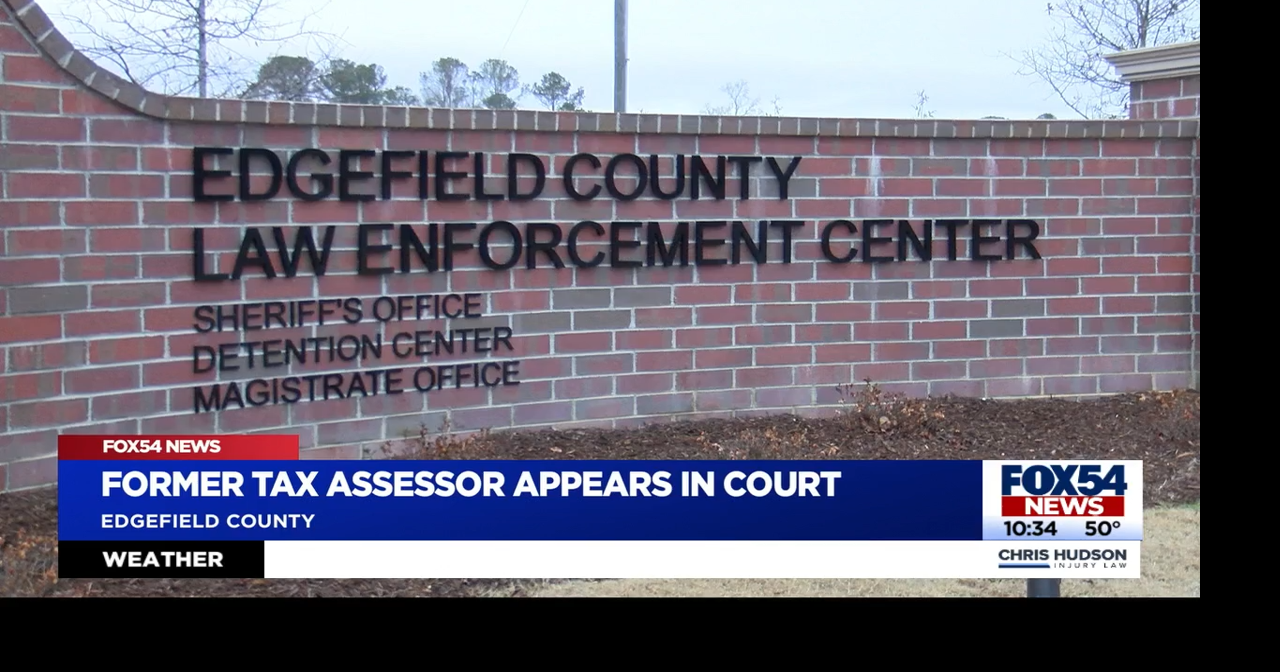 Former Edgefield County Tax Assessor appears in court following battery ...