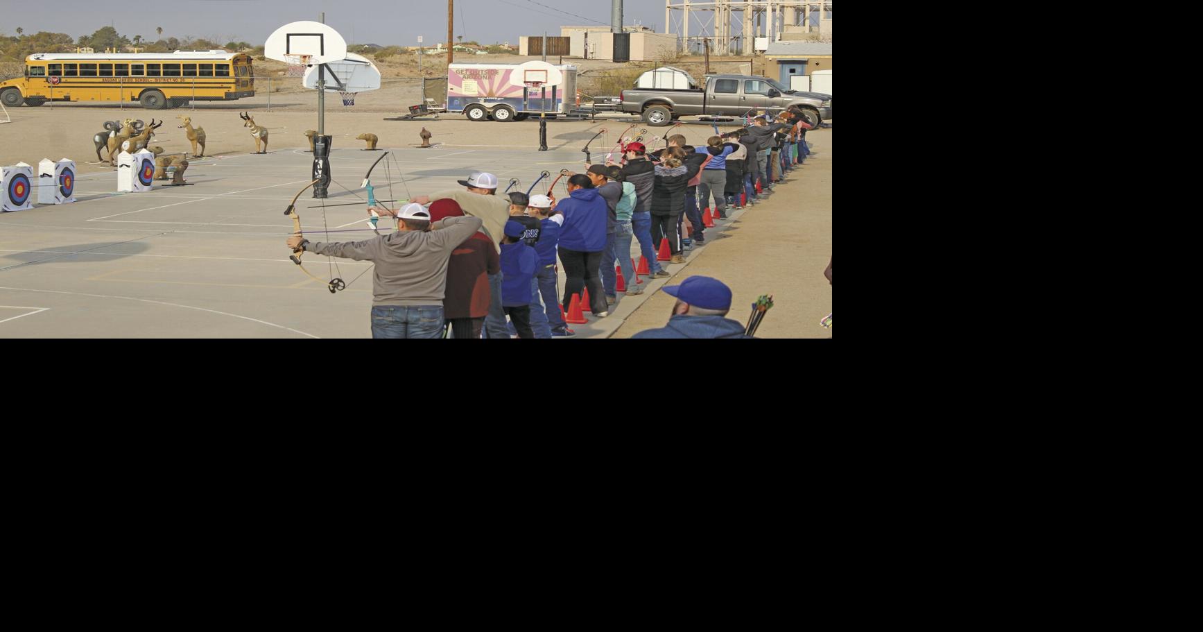 Wickenburg Christian Academy archery team hosts impromptu "fun shoot ...