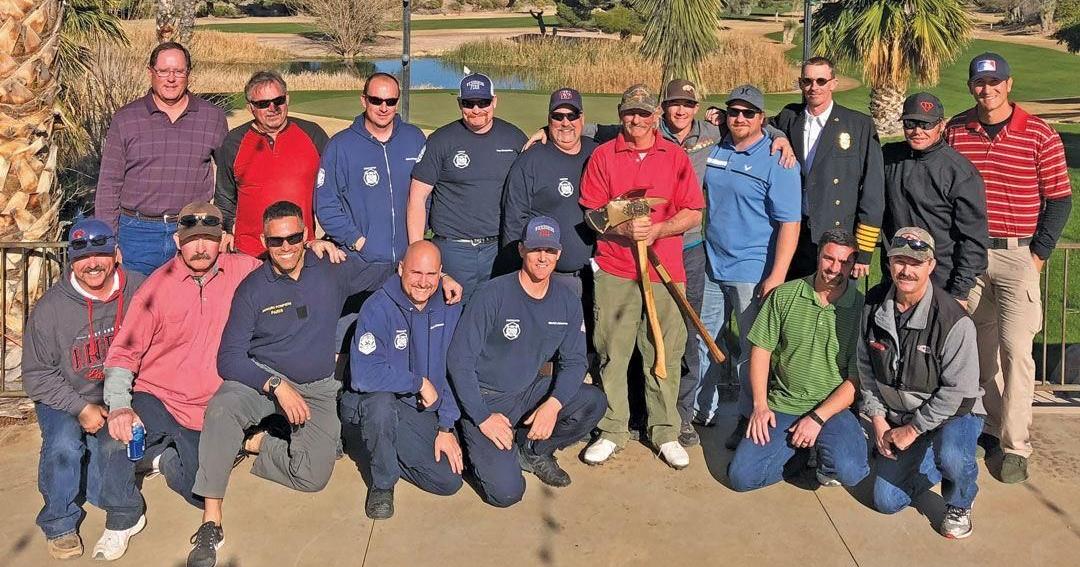 Friends gathered to congratulate Bruce Hansen on his recent retirement ...