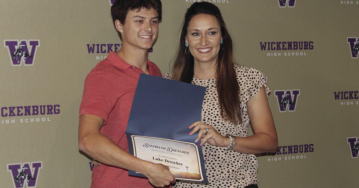 Senior Drescher receives scholarship commemorating his late mother ...