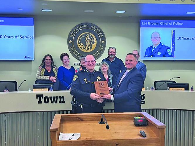 Town Council honors Wickenburg police, fire chief for years of service ...