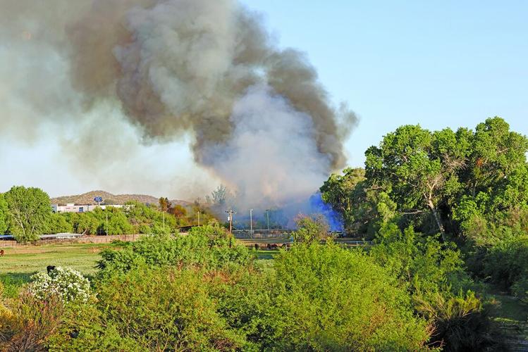 Aztec Fire burns 5 acres | Free Access | wickenburgsun.com