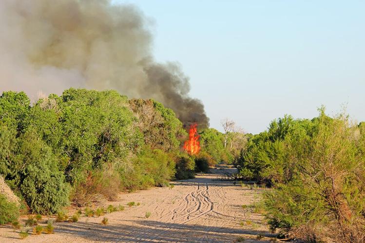 Aztec Fire burns 5 acres | Free Access | wickenburgsun.com