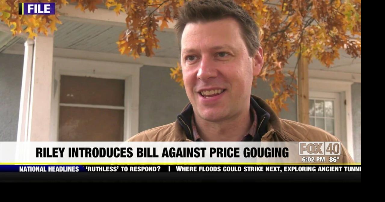 Riley Introduces Bill Against Price Gouging | News | wicz.com