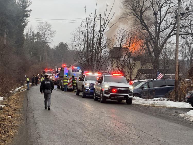 Emergency Crews Respond to Fully Involved Structure Fire on Barton Road ...