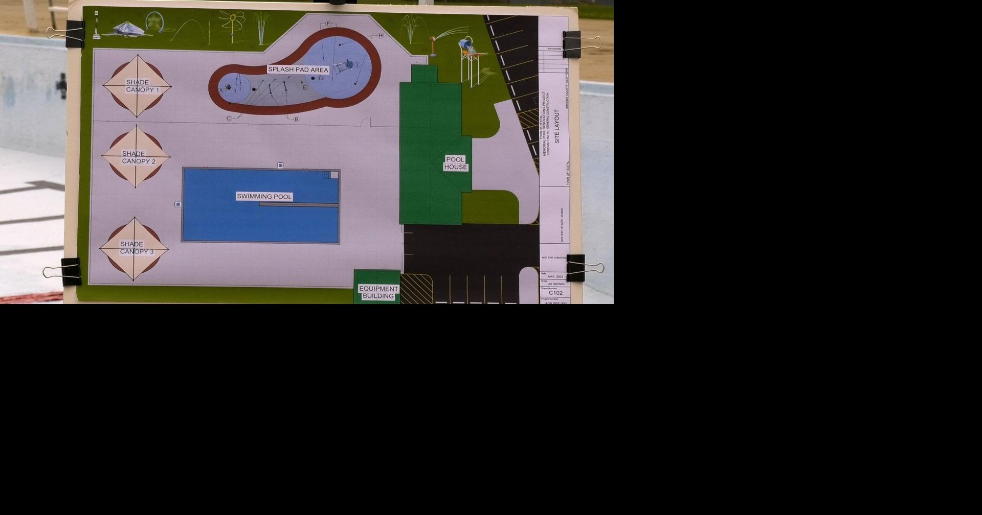 Ground Breaks on Construction Project at Vestal Memorial Swimming Pool ...