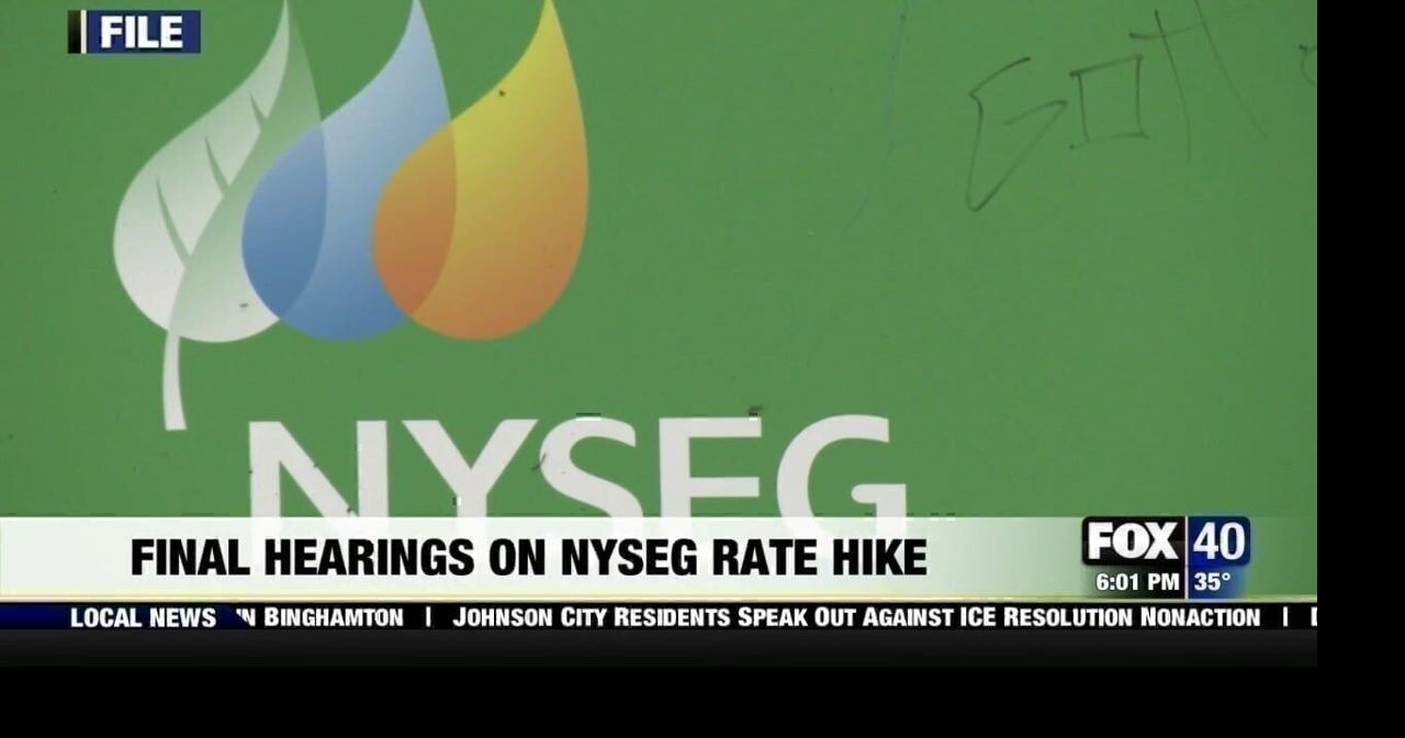 Final Hearings on NYSEG Rate Hike | News | wicz.com