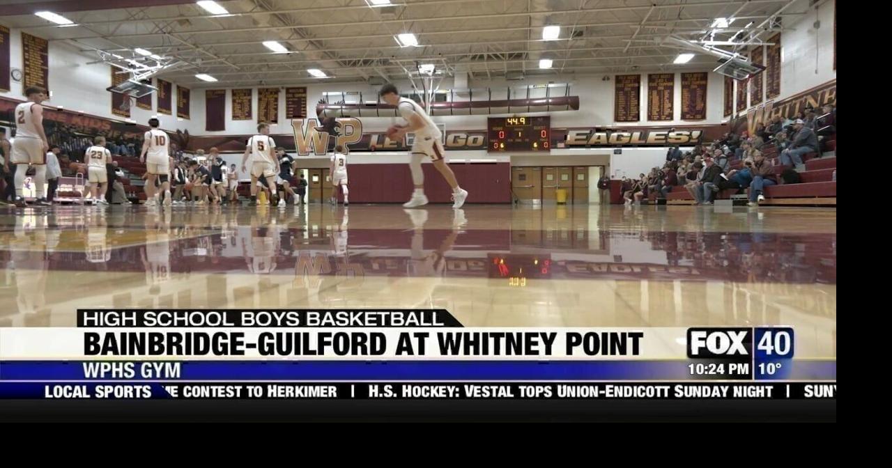 Whitney Point boys basketball cruises past Bainbridge-Guilford for ...