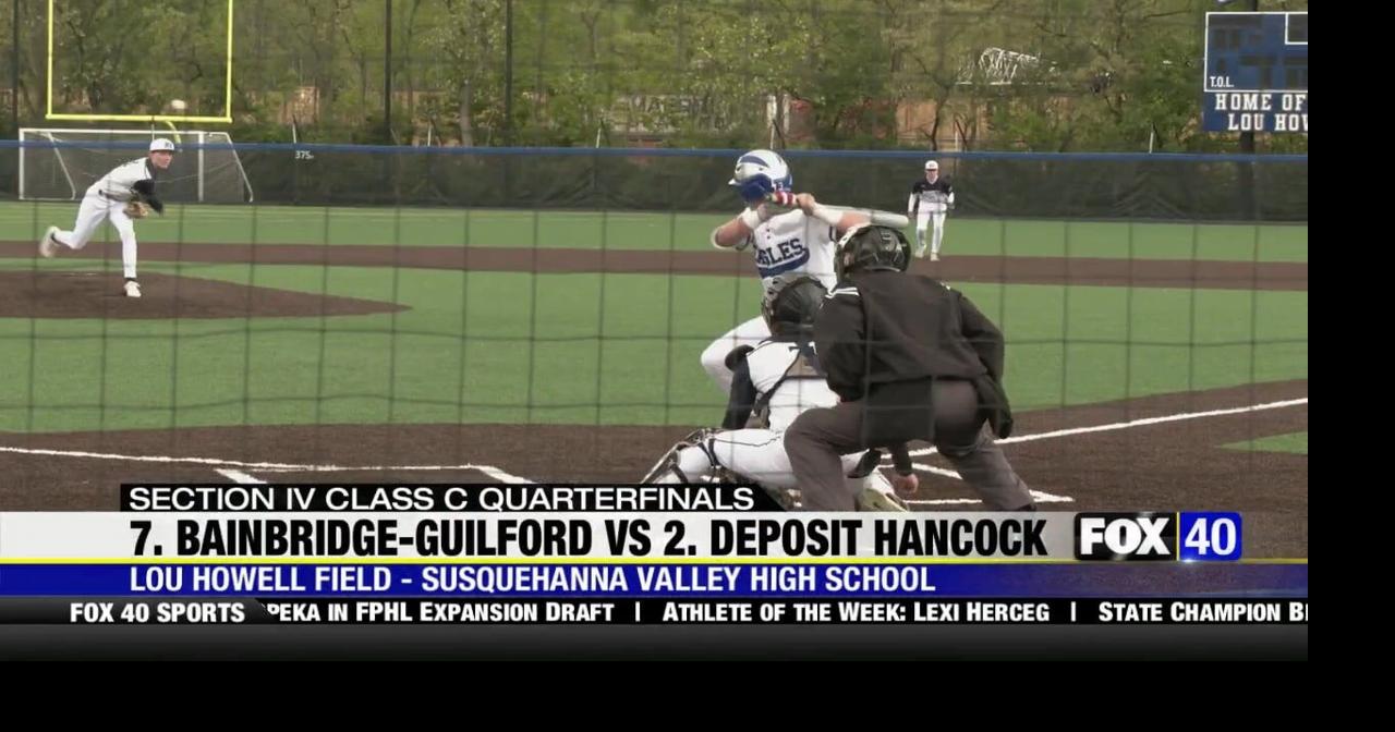 Deposit-Hancock Baseball Blanks Bainbridge-Guilford To Advance To ...