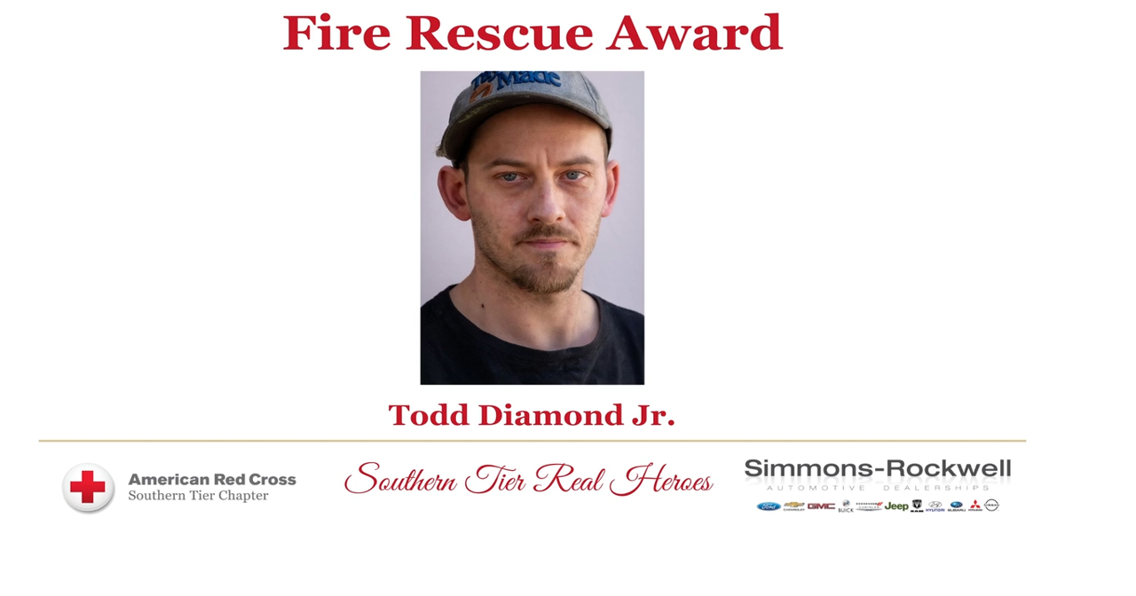2025 Real Heroes Fire Rescue Award: Todd Diamond | News | wicz.com