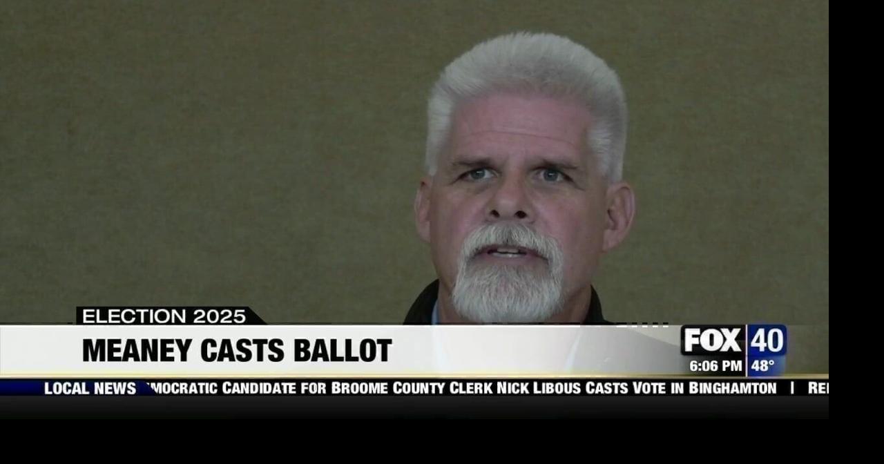 Martin Meaney Casts Ballot | News | wicz.com