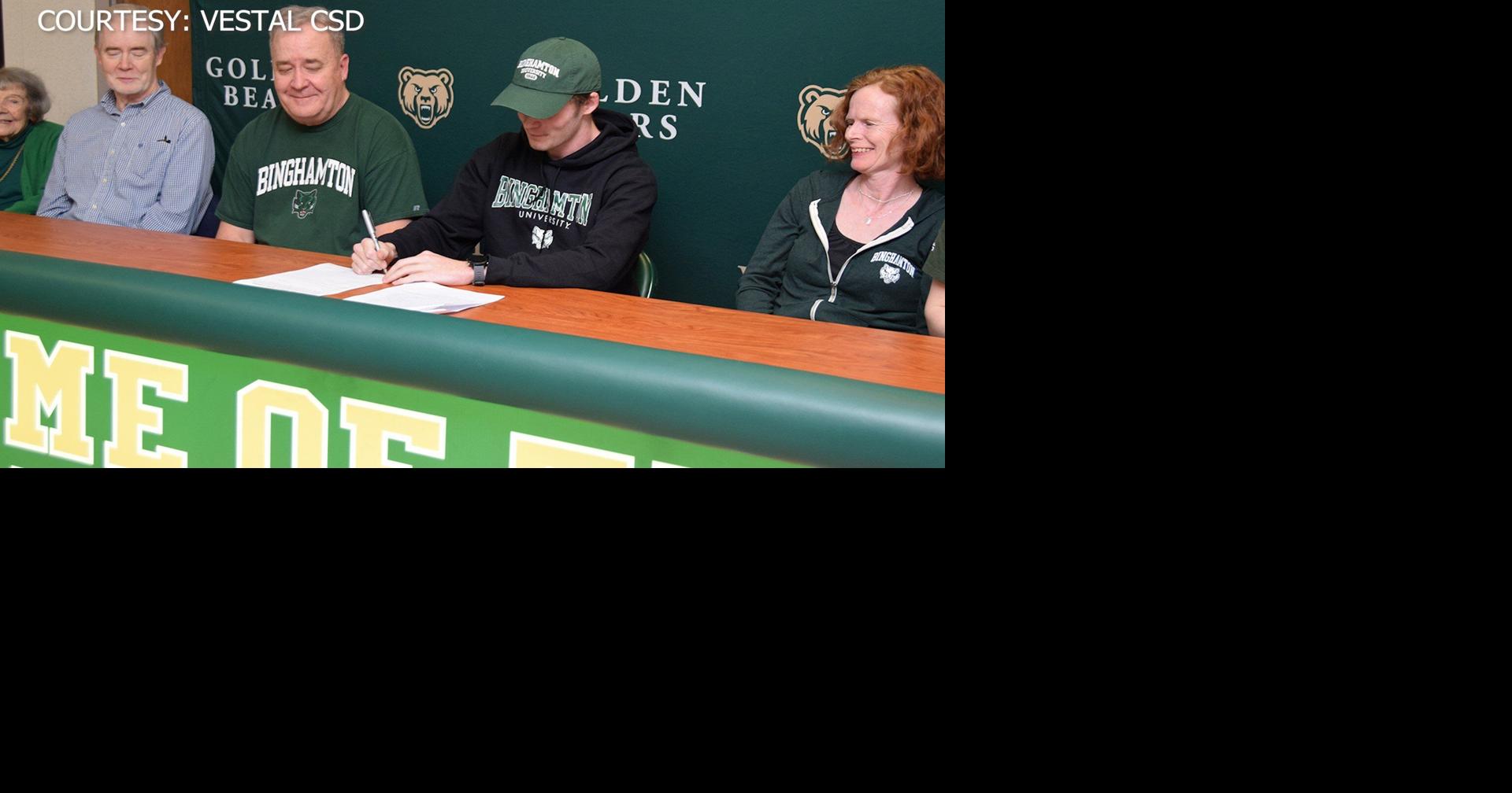 Vestal's Liam Cody Signs to Binghamton University Cross Country, Track ...