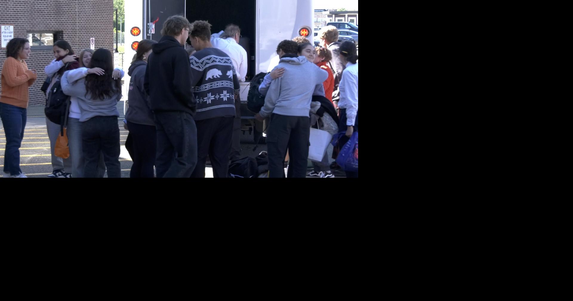 Local High School Students Say Goodbye to Italian Exchange Students ...