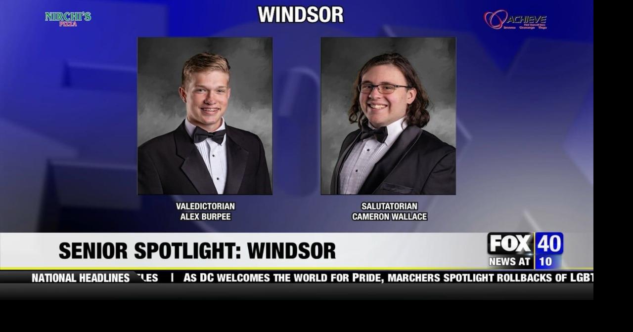 2025 Senior Spotlight: Windsor | News | wicz.com