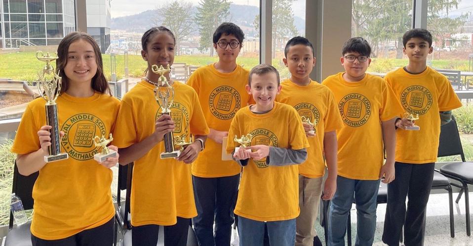 Vestal Mathalon Teams Take Top 2 Spots in Regional Competition | Video ...