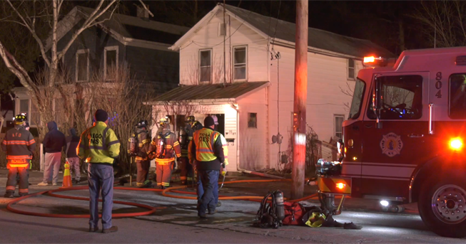 Emergency Crews Respond to House Fire on Fox Street in Owego | Video ...