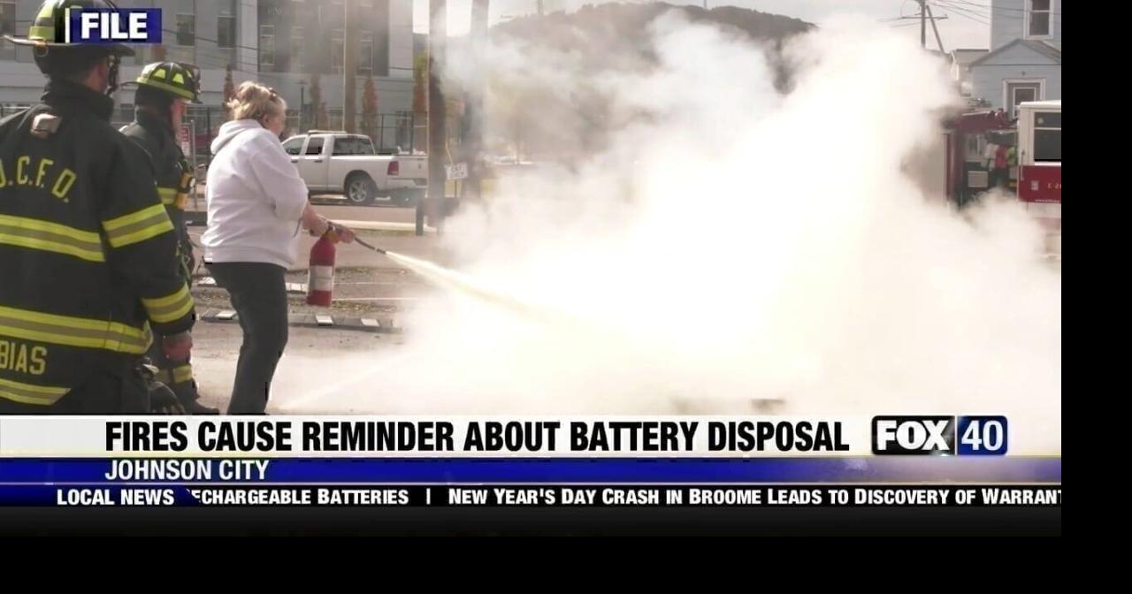 Johnson City Fire Department Issues Warning Regarding Rechargeable ...