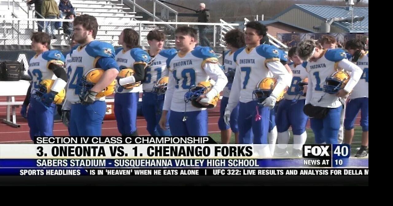 Chenango Forks football rolls past Oneonta for Section IV Class C ...