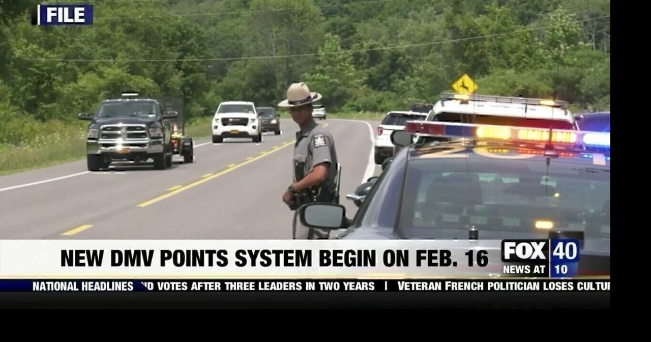 New DMV Points System Begins on February 16th | News | wicz.com