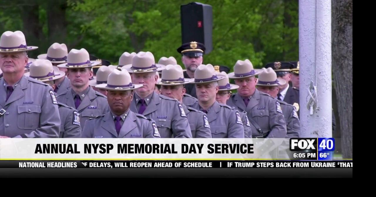 New York State Police Troop "C" Honors Fallen State Troopers at Annual ...