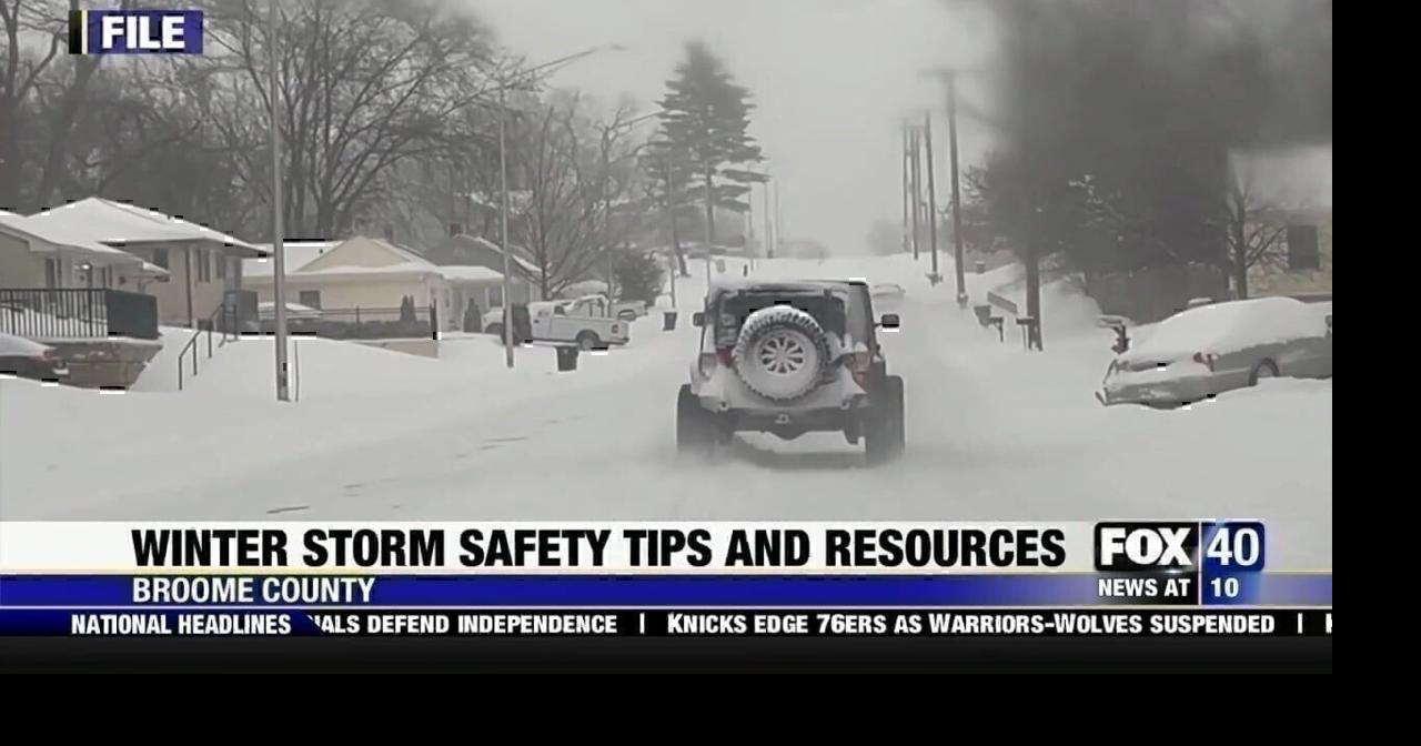 Winter Storm Safety Tips and Resources | News | wicz.com
